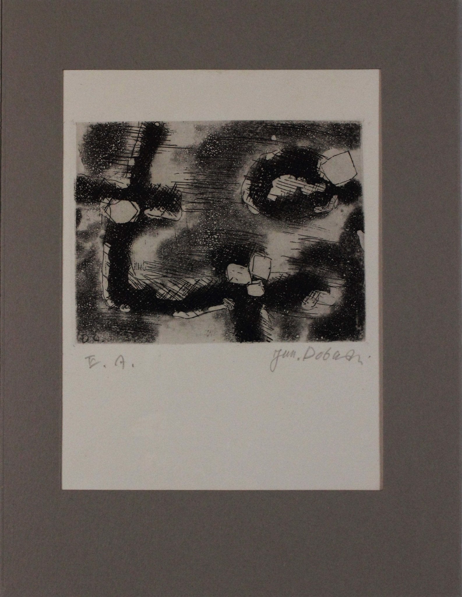 Jun DOBASHI original etching for sale on EmporiumArt