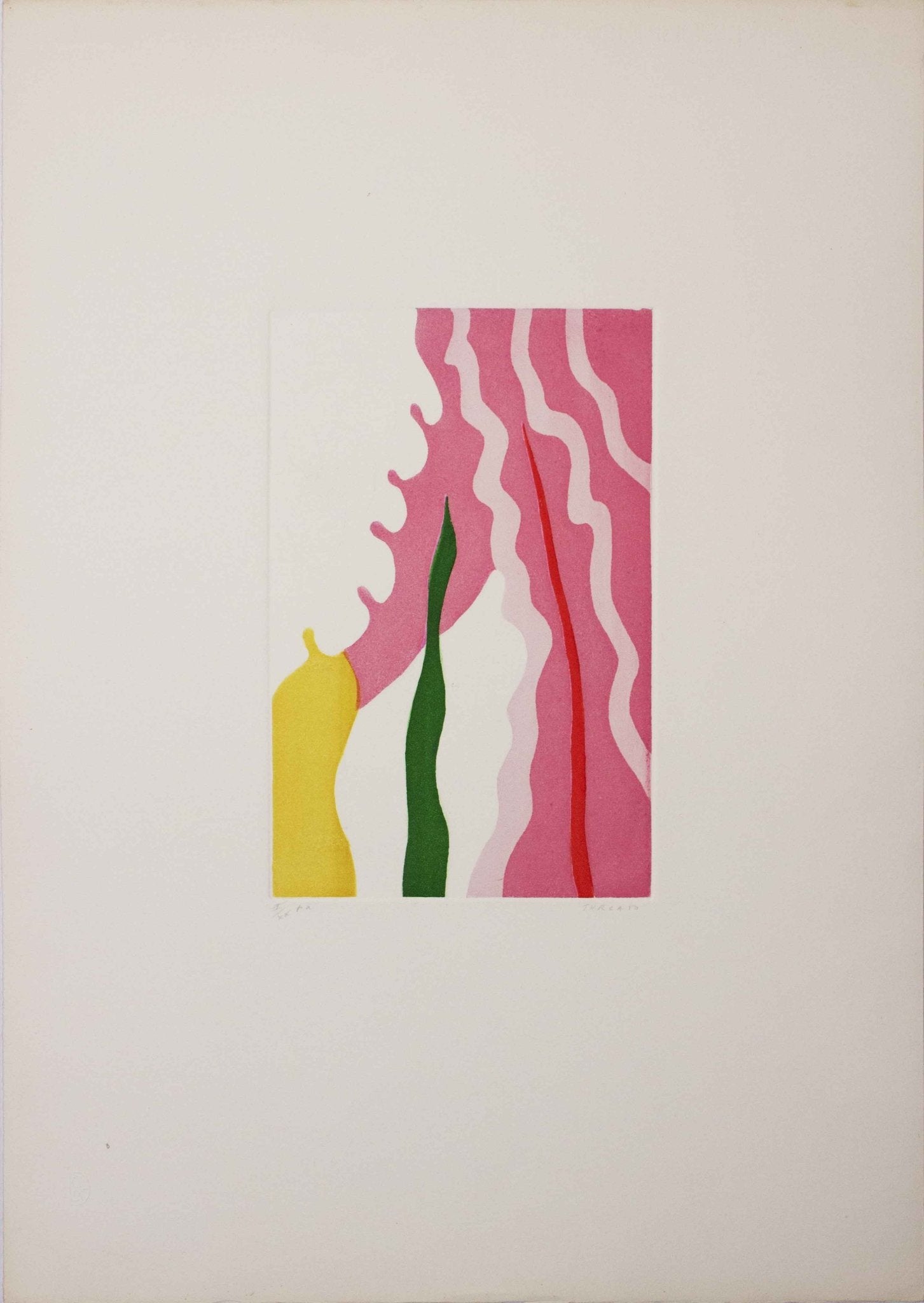 Giulio TURCATO original etching for sale on EmporiumArt