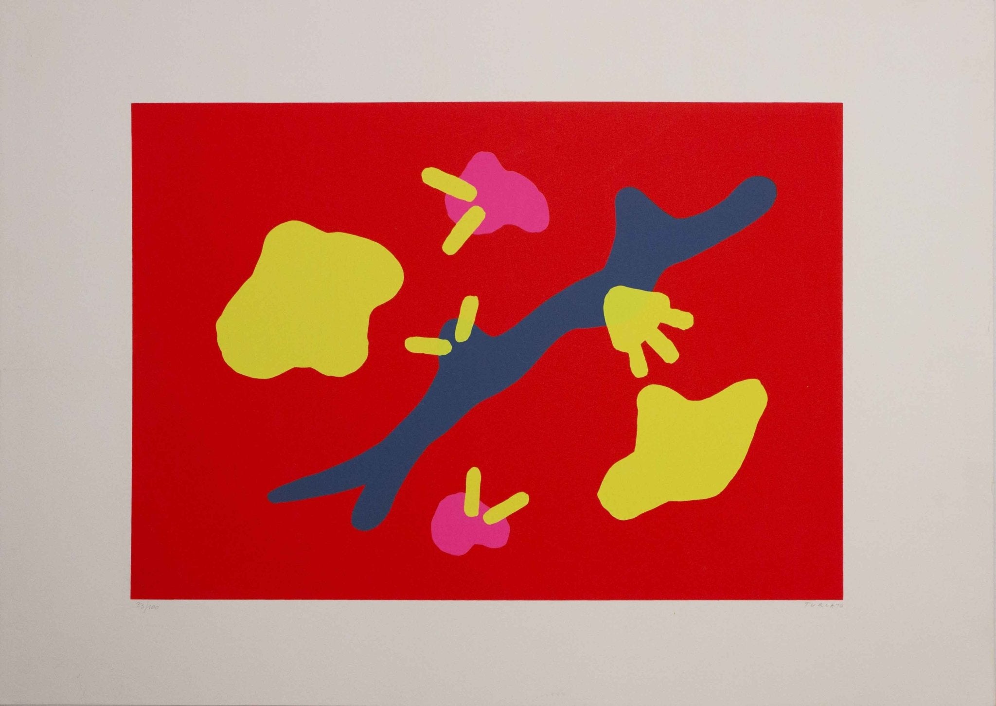 Giulio TURCATO litografia e serigrafia originale in vendita su EmporiumArt